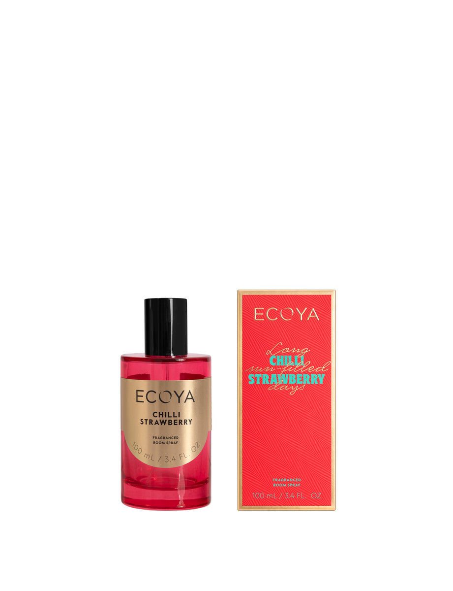 ECOYA Fragranced Room Spray Chilli Strawberry 100ml – The Corner Store ...